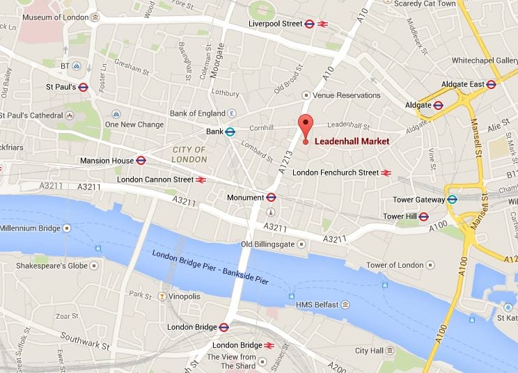 Leadenhall Market, el mercado romano de Londres | QverLondres.com